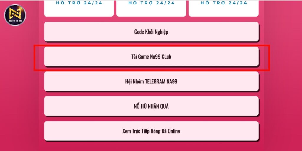 Cổng game Na99 Club – Tải NA99 cho Android, iOS
