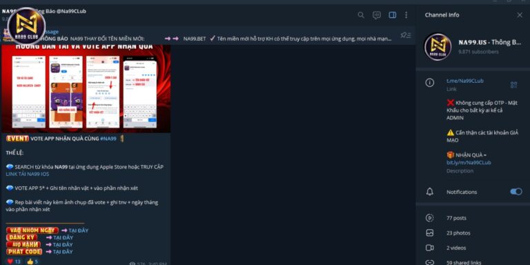 Cổng game Na99 Club – Tải NA99 cho Android, iOS