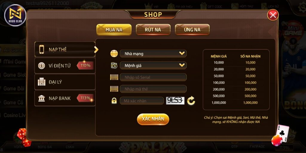 Cổng game Na99 Club – Tải NA99 cho Android, iOS